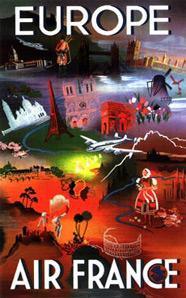 Affiche Musee Air France 63 cm x 100 cm 028 EUROPE - La Boutique du ...